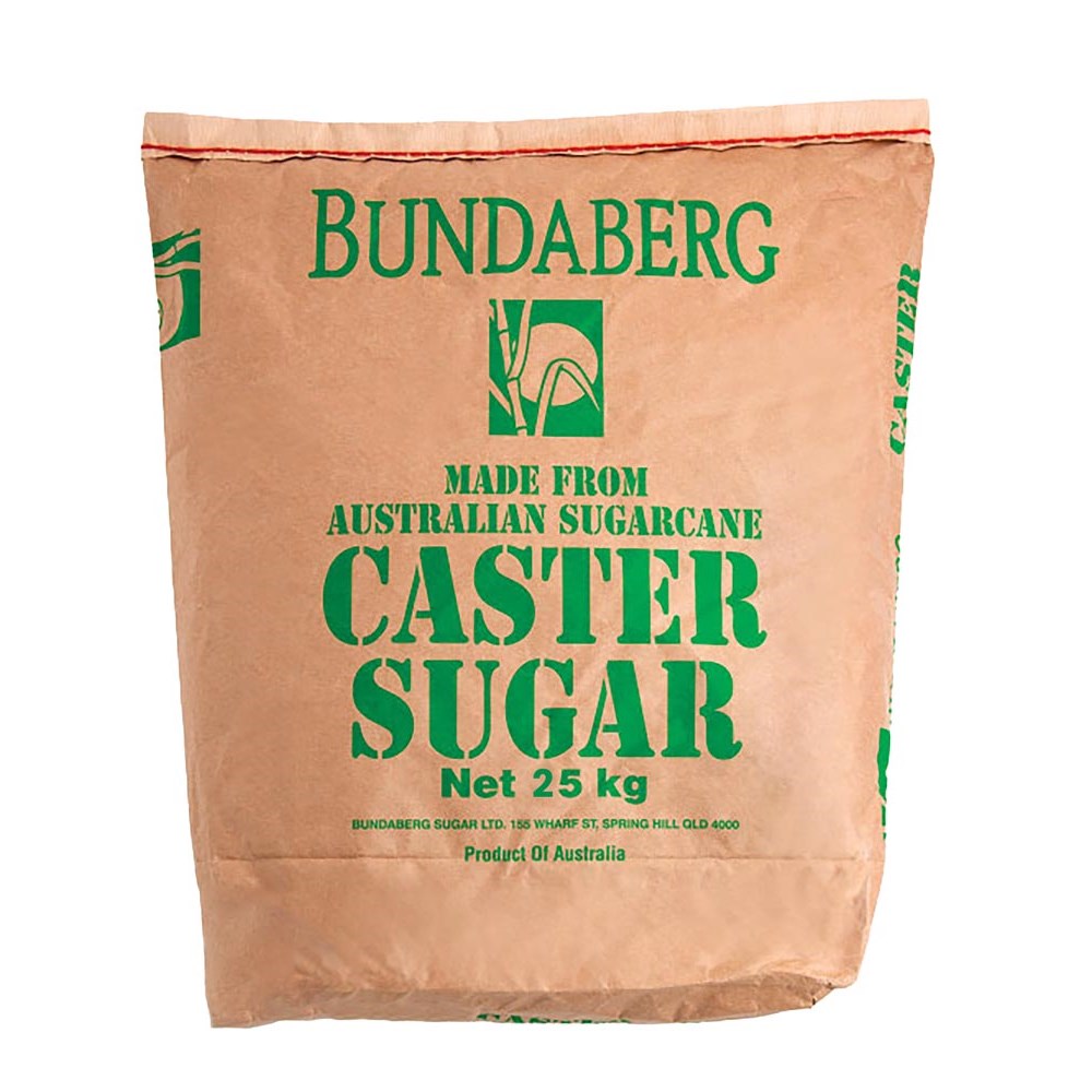BUNDABERG CASTER SUGAR 25KG | Fermex Distributors